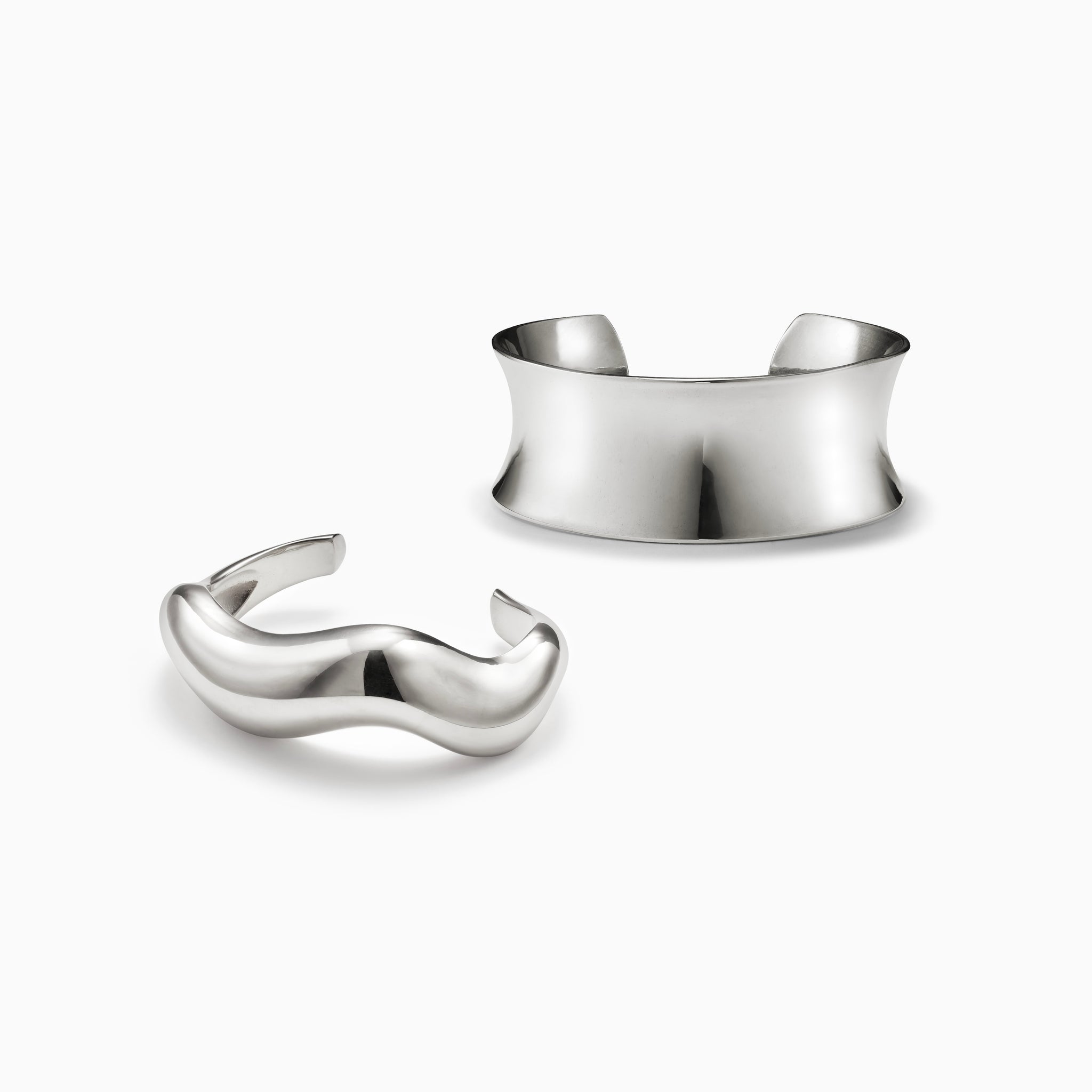 Georgia Cuff + Large Astrid Cuff Set | AGMES NYC