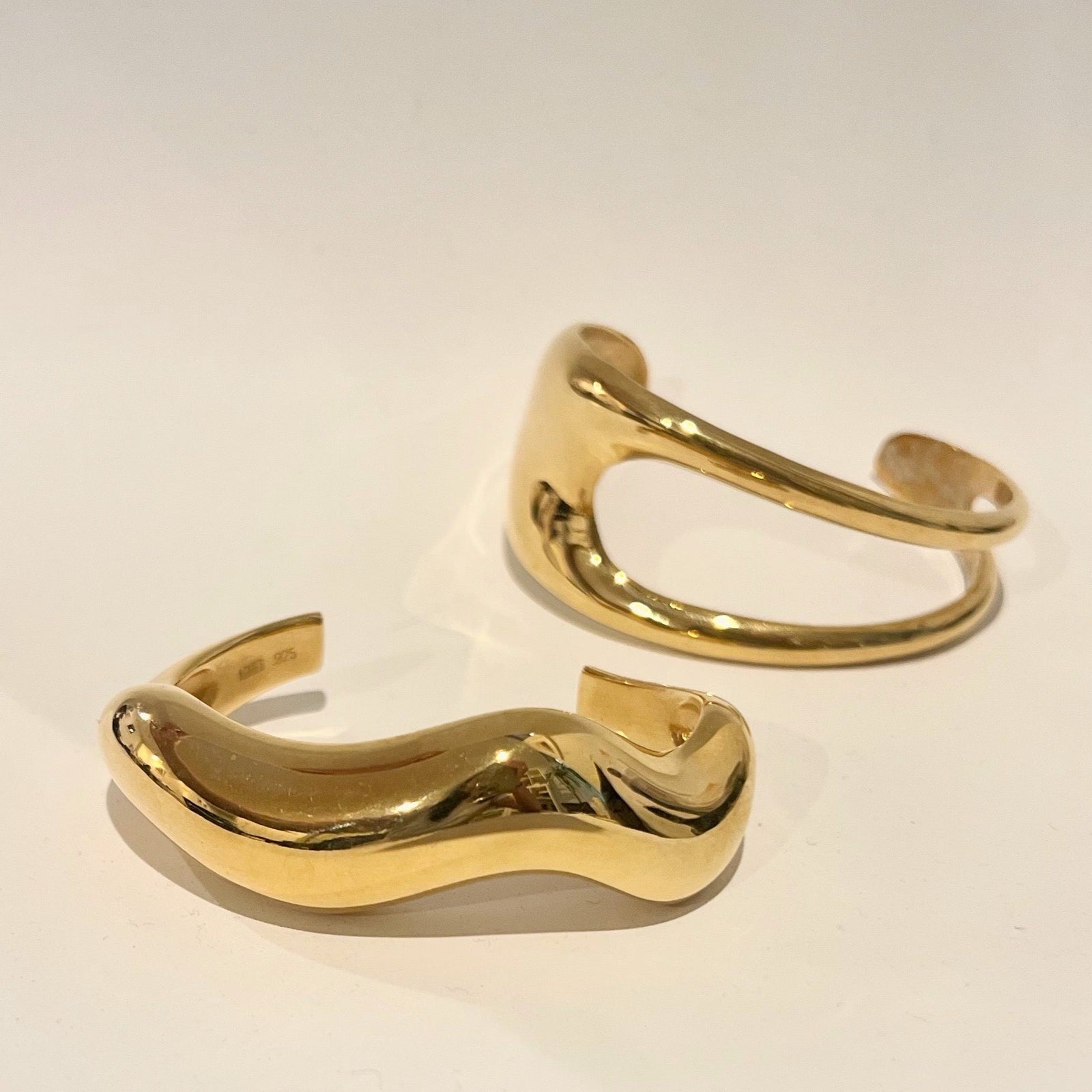 Leona Cuff + Large Astrid Cuff Set